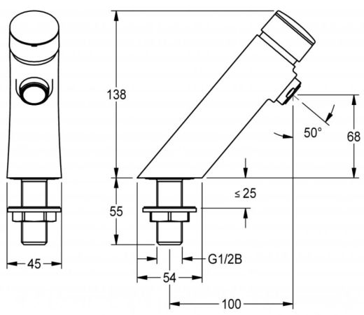 KWC F3S Standventil F3SV1101 online kaufen | Spülenshop24