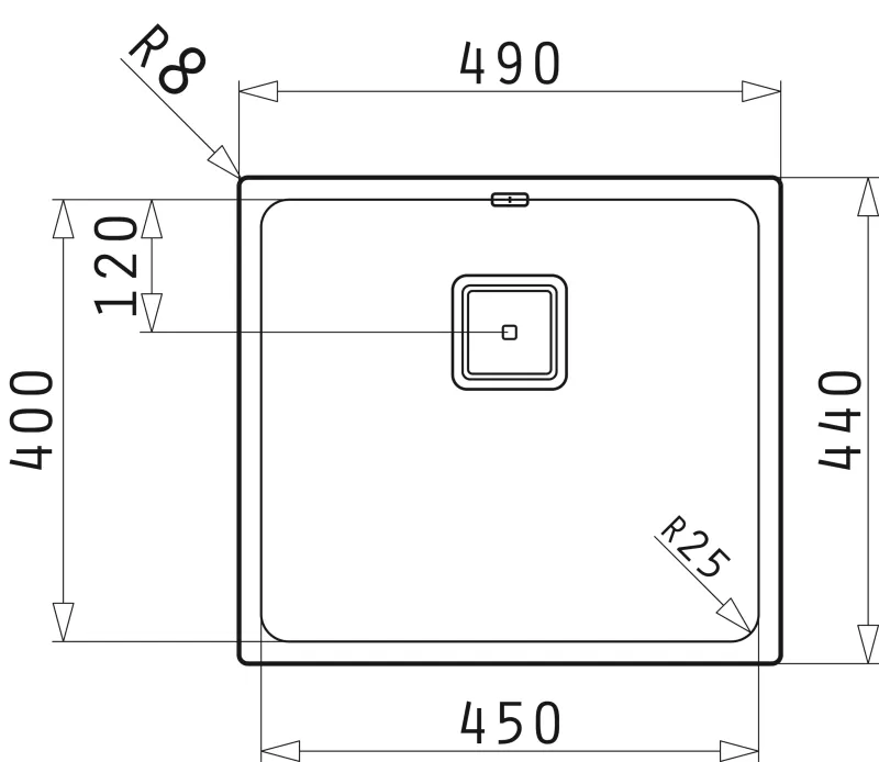 PYRAMIS LUME (45x40) 1B online kaufen | Spülenshop24