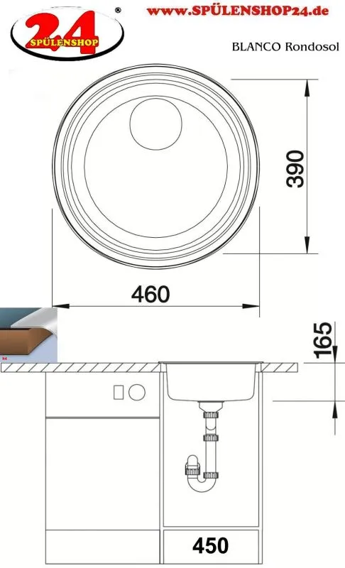 BLANCO RONDOSOL günstig online kaufen | Spülenshop24