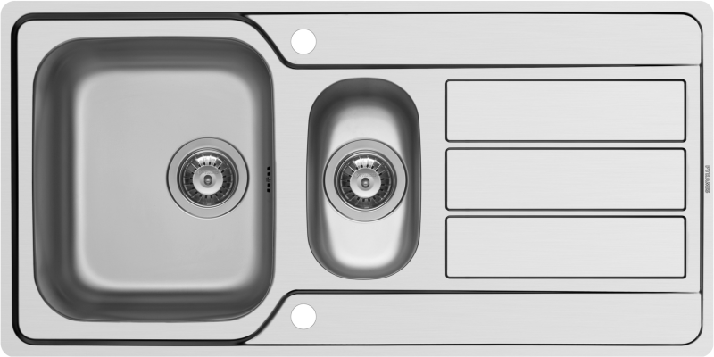 PYRAMIS ATHENA (100x50) 1 1/2B 1D FB online | Spülenshop24