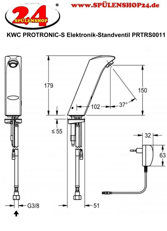 KWC Protronic-S PRTRS0011 online kaufen | Spülenshop24
