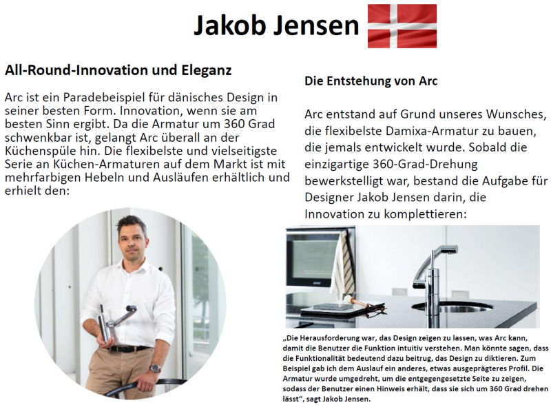 DAMIXA ARC Chrom / Schwarz günstig kaufen | Spülenshop24